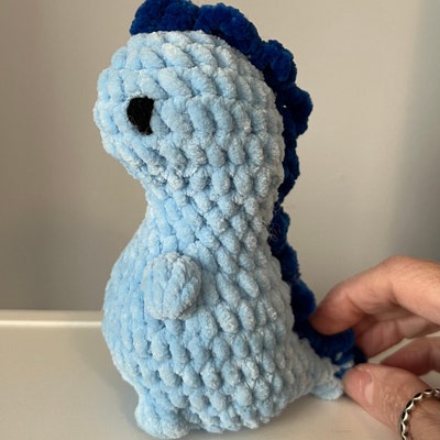 Dinosaur Jurassic World No Sew Crochet Pattern, No Sew Amigurumi ...