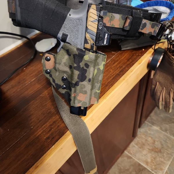 Dangerfield Arms Tackgear Wrap 12x8 Flecktarn Cordura Camouflage ...