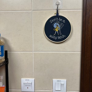 Destroy the Patriarchy Not the Planet: Feminist Embroidery Hoop Art ...