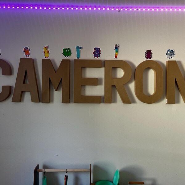 Numberblocks Wall Decals: Math Learning Stickers for Kids - Etsy