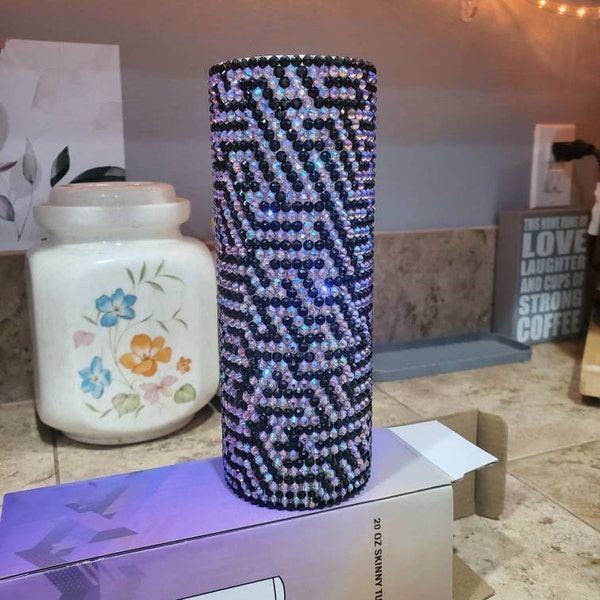 RAINBOW LACE Pride Rhinestone Pattern Template | SS16 4mm | 30oz Skinny ...