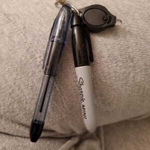 Mini Sharpie and RSVP Pen Set for Lanyard Mini Marker and - Etsy