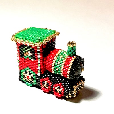 Bead Pattern: by the Seaside Bauble Beaded Ornament - Etsy