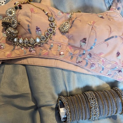 Red Indian Bridal Hand Harness - Etsy