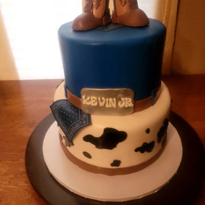 Handmade Edible Fondant RV Camping Cake Topper Set - Etsy