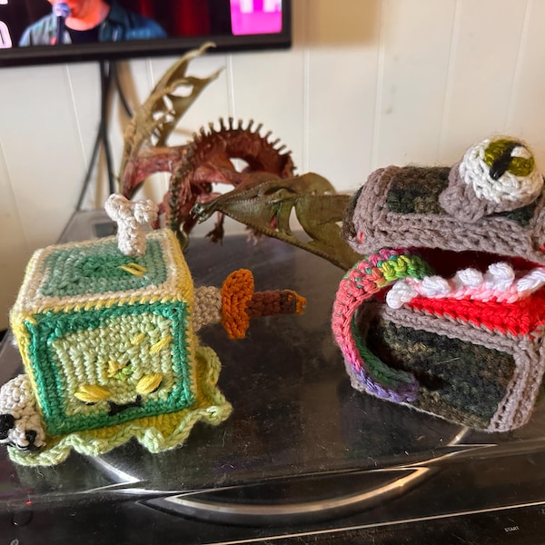 Mimic Chest Crochet Amigurumi Pattern - Etsy