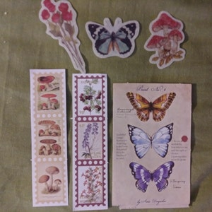200 Pcs Retro Nature Junk Journal Kit Flowers Sticker Pack - Etsy