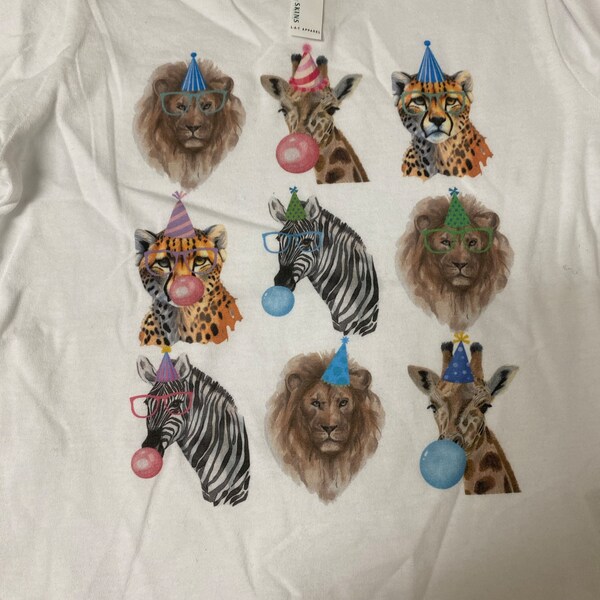 Party Animal Shirt Party Animal Birthday Shirt Jungle Birthday Shirt ...