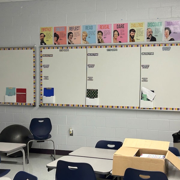 Boho Rainbow Growth Mindset Posters - Etsy