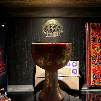 Custom HOLY GRAIL Display PLACARD Prop Indiana Jones Last Crusade ...