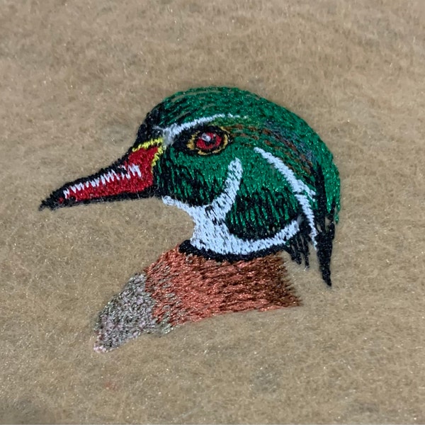 Wood Duck - Machine Embroidery Design - 2 Sizes - Etsy