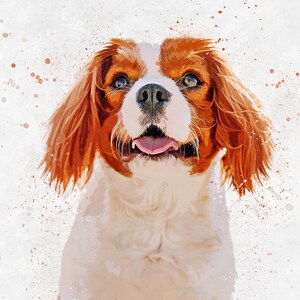 Custom Dog Portrait Watercolor Pet Portrait Pet Portrait - Etsy
