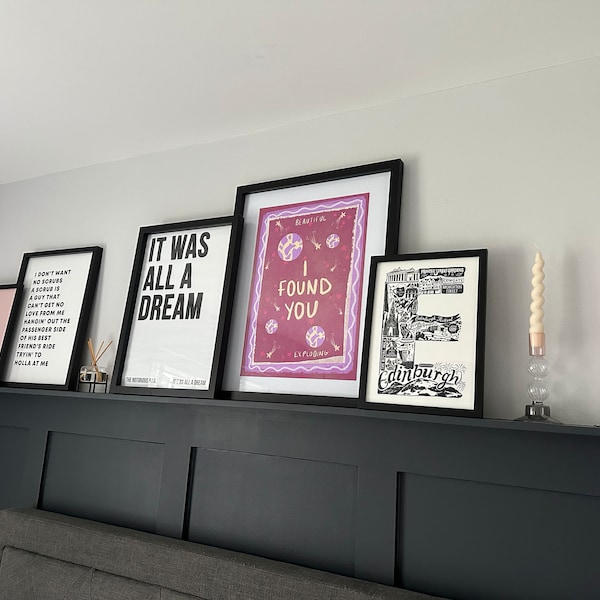 222 Angel Numbers Alignment Print - A4 Print | A3 Print | A2 Print Art – Illustrated by Weezy ...