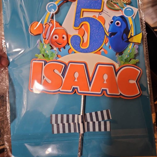 Nemo and Friends Cake Topper - Etsy