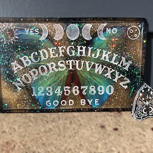 Ouija Board 8.5 Inch Tray Dish With Small Planchette Acrylic - Etsy