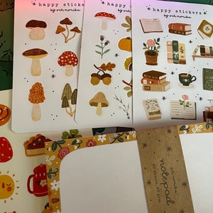 3 Matte Sticker Sheets, Sticker Pack, Sticker Bundle, Cute Stickers ...