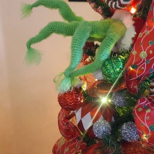 Grinch Hand Crochet Pattern - Etsy