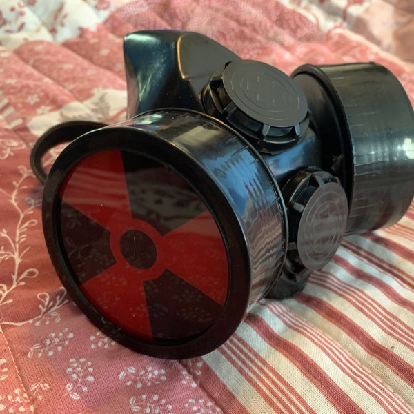 Black Gothic Mask Cyber Gothic Gas Mask E Girl Fashion Masks BIOHAZARD ...