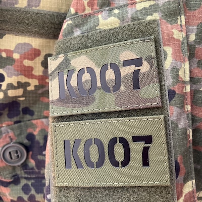 Skeleton Shaka Hang Loose Patch IR Combat ID Patch Military Patch ...