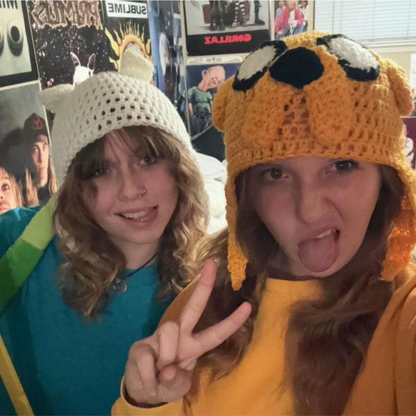 Jake the Dog & Finn the Human Hat Bundle - Etsy