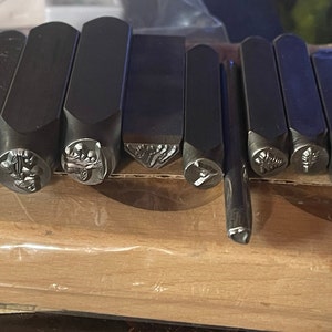 Cow Skull Stamp, Western Metal Stamp, Aztec Jewelry Stamp, 6x5 Mm Stamp ...