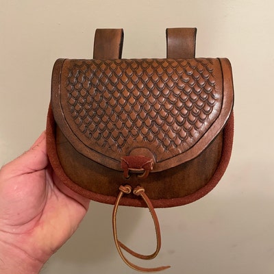 Leather Viking Belt Pouch Pattern / Digital Download / Viking Serpent ...