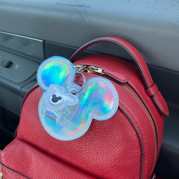 Holographic Mouse Ear Holder - Mouse Head - Ear Buddy - Mask Holder ...