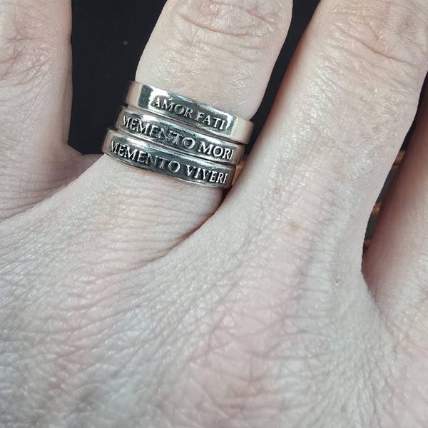 Halloween Ring Everyday is Halloween Ring / Womens Rings Mens Rings ...