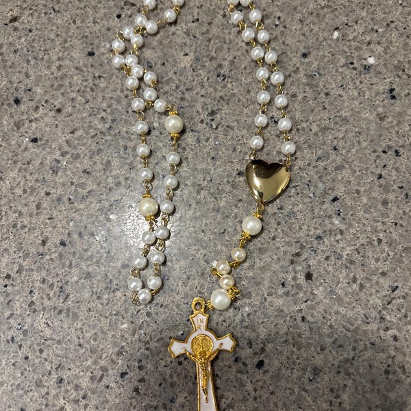 Filipino Unity Veil and Cord Set, Wedding Rosary-like Cord With ...