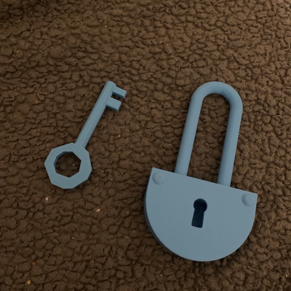 Hello Neighbor - Lock and Key - 3D Printed *fan Inspired* - Etsy