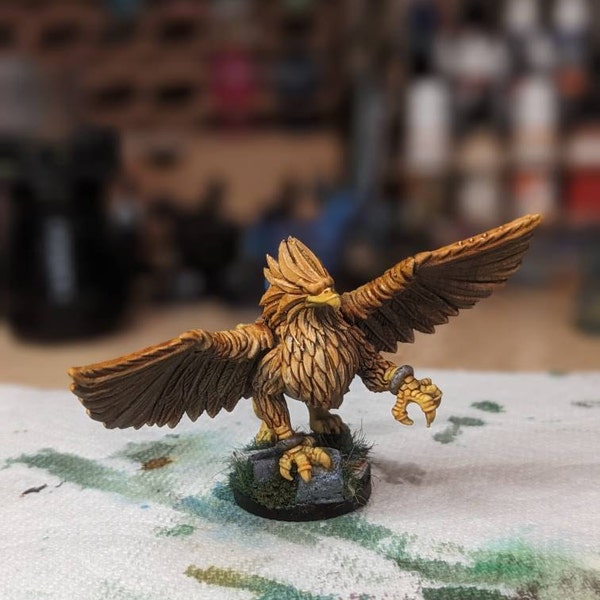 Manticore Demon Dnd Miniature Miniatures for Tabletop Games Like D&D or ...