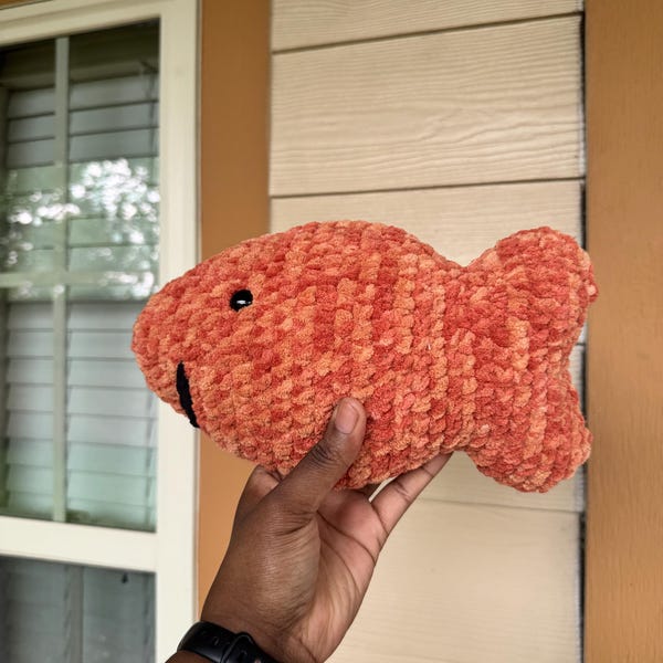 Colorful Fish Crackers Crochet Pattern - No-sew - Etsy