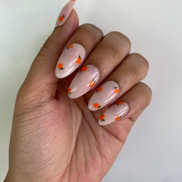 Luxury Custom Gel Press on Nails | Ombre Cloud Nails | Super Natural ...