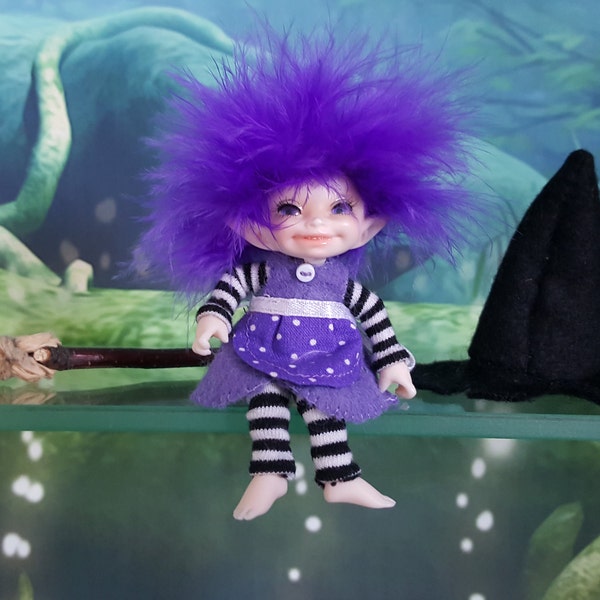 The Mischievous Fae Sprite of the Night Raven Realpuki Feather Headband ...