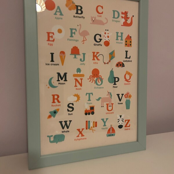 Initial Print Colourful Initial Print Customisable Initial Print ...