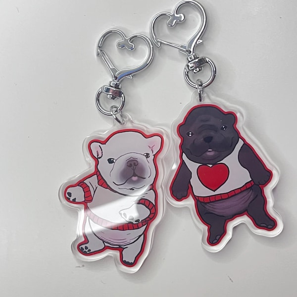 Pibble Lovers Keychains - Etsy
