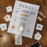 Daily Morning Board Circle Time Calendar Weather Seasons Positive ...