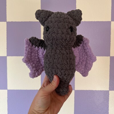 Crochet Amigurumi Bat Pattern Crochetgrove, Crochet Bat, Small Crochet ...