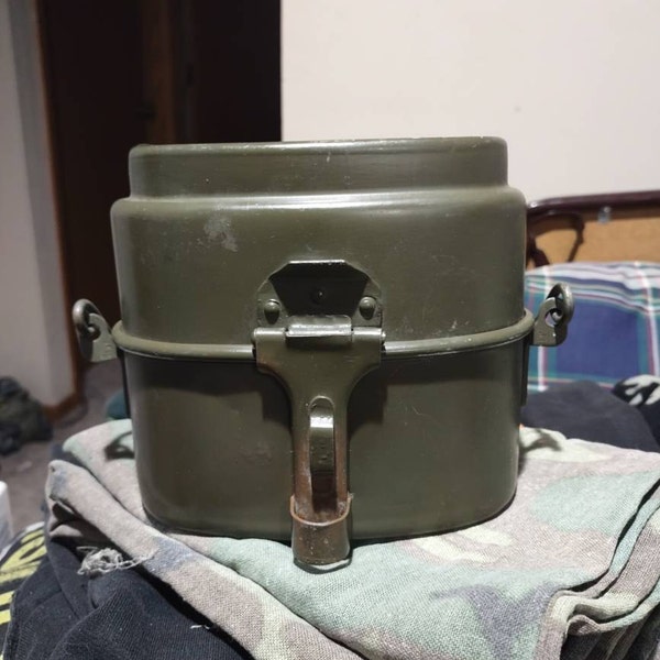 Original Polish Army Mess Kit. Aluminium Military Bowler Pot Poland ...