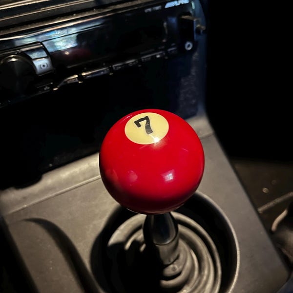 Billiard Pool Ball Shift Knob Threaded Gear Shifter Shifting Exact Fit ...