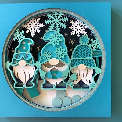 3d Spring Tree Shadow Box Svg, 3d Spring Tree Svg, 3d Shadow Box Svg ...