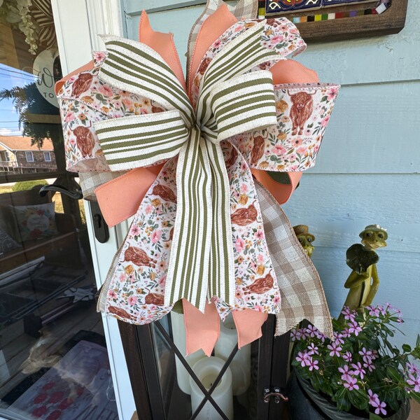 Tractor Wreath Bow, Farm Tractor Bow - Etsy