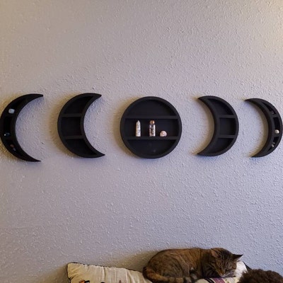 Coppermoon Original Moon Phase Shelves, Handmade, Moon Phase Shelf ...