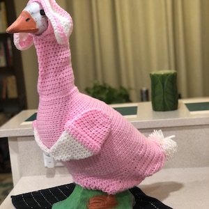 Rainy Day Goose Outfit Crochet Pattern - Etsy