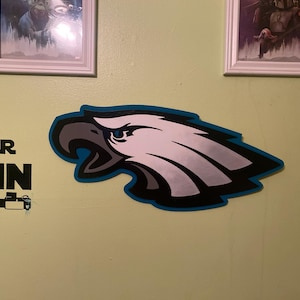 Philadelphia Eagles Door Wall Sign Handmade Handcrafted Hand Painted ...