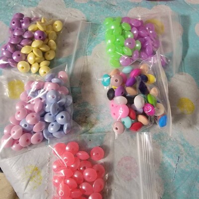 20mm Beads Fall Theme Set Beads Craft, Mixed Acrylic Beads, Chunky ...