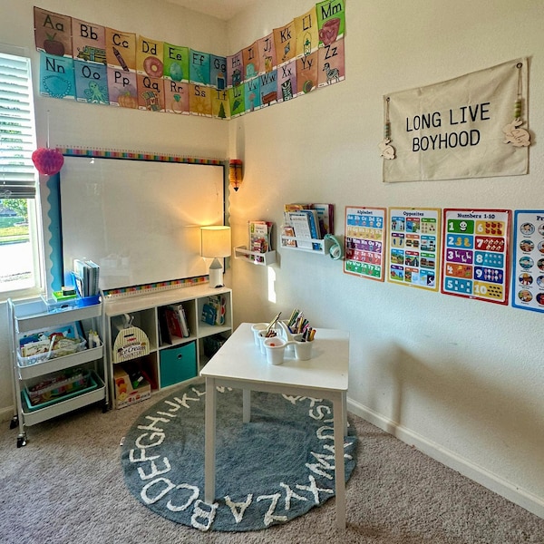 Classroom Number Line Display With Negatives | up to 200 | Rainbow ...