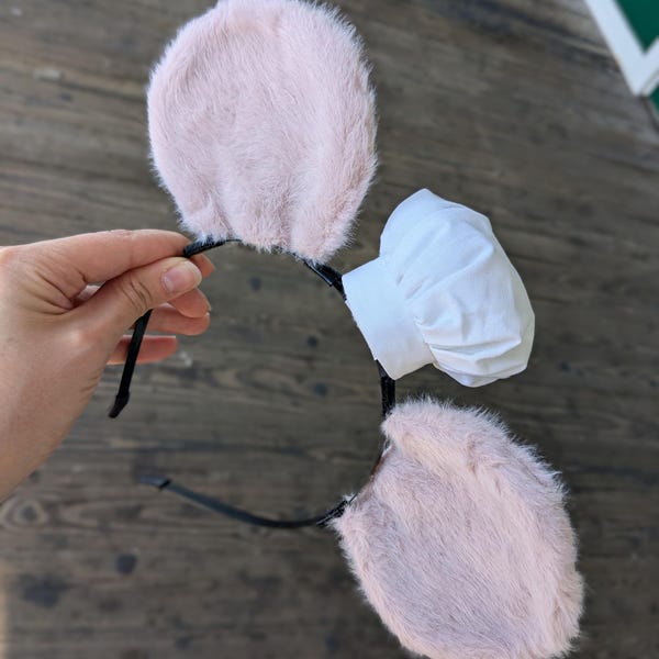 Mini Chef's Hat - Traditional White Fabric - Pastry Chef Fascinator - Etsy