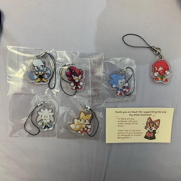 Sonic Mini Charms Series 2! - Etsy UK