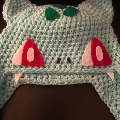 Crochet Bulbasaur Beanie/hat - Etsy